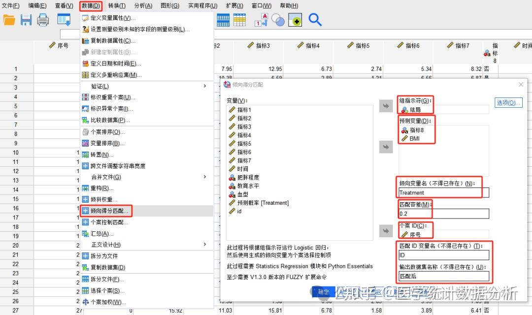 三分钟读懂倾向性评分匹配-使用SPSS、R语言和Python分别实现PSM操作演示 - 知乎
