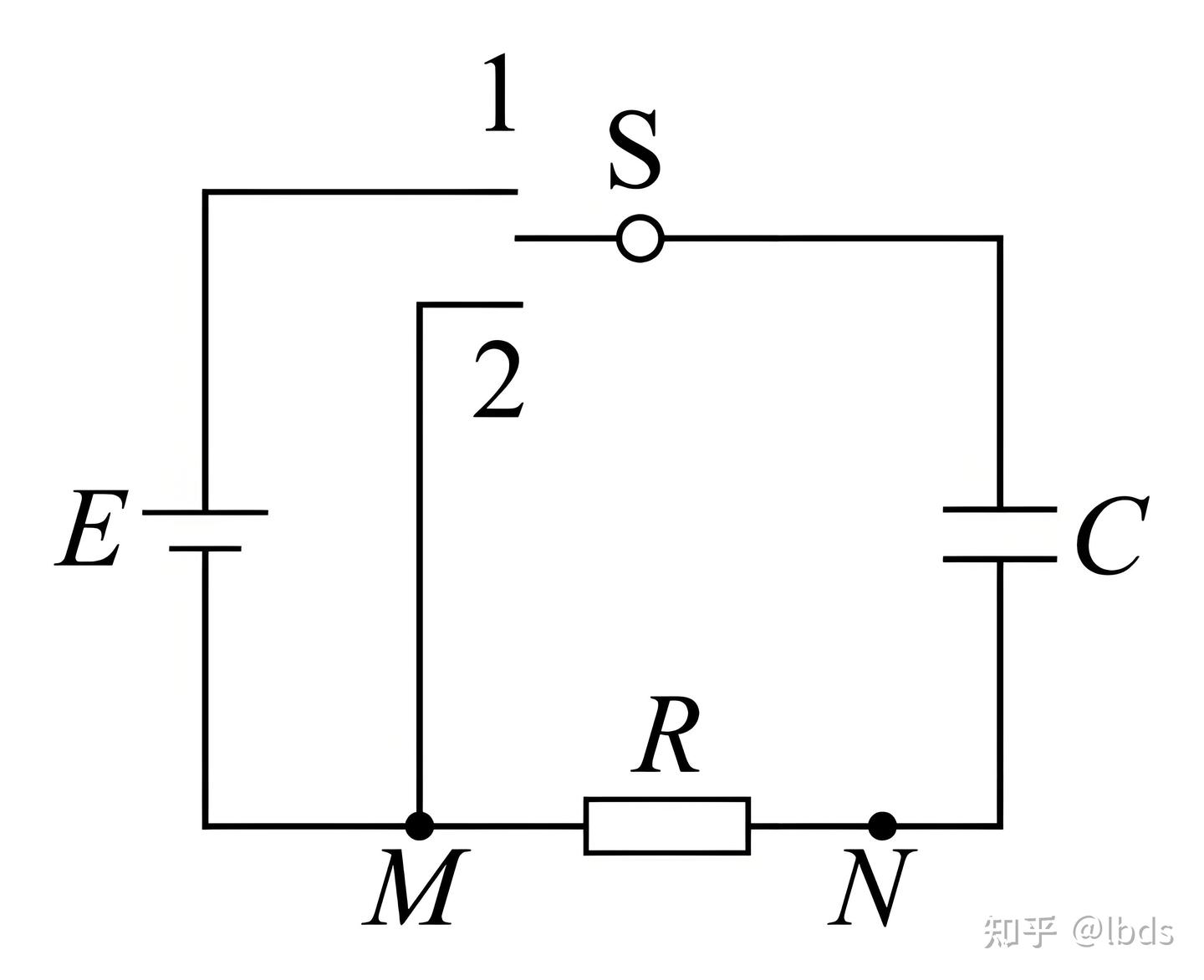 使用高中知识推导平行板电容器充放电,电路电流与时间的关系 - 知乎