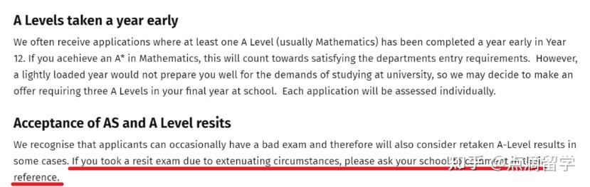 G5这几个专业不接受Alevel重考！ - 知乎