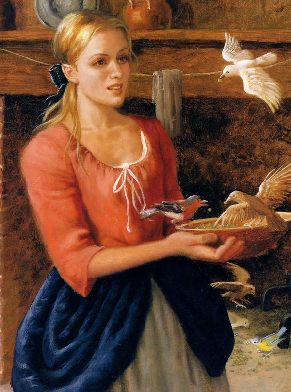 【绘本看童话】佩罗/格林童话·灰姑娘：200年来各种插画集锦【400多幅图】 - 知乎