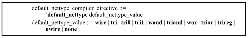 93，Verilog-2005标准篇：`default_nettype指令介绍 - 知乎