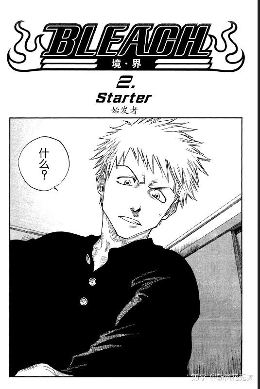《死神bleach》漫画扉页图（一） - 知乎