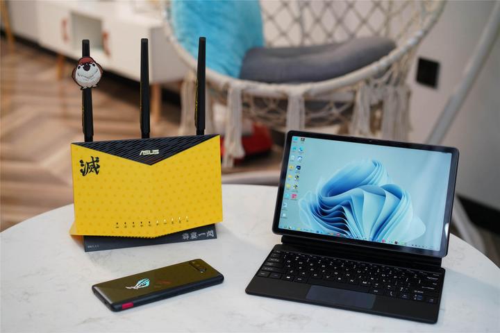 限定≠高价，华硕AX86U鬼灭之刃WiFi6路由器：霹雳一闪告别延迟 - 知乎