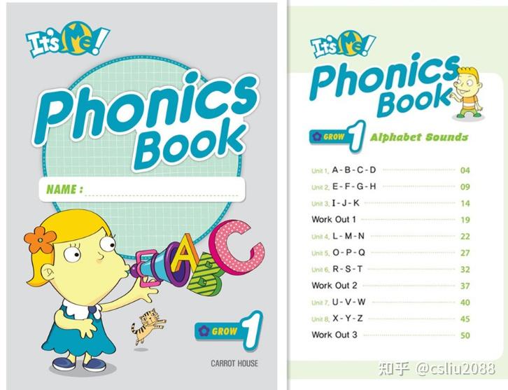 英文练习册《Its Me Grow 》1-4级学生用书+自然拼读+故事书 电子版高清PDF - 知乎