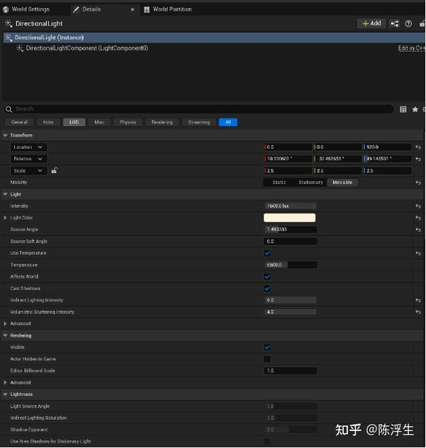 UE5 游戏物理灯光渲染与照片级灯光渲染思路笔记 - 知乎