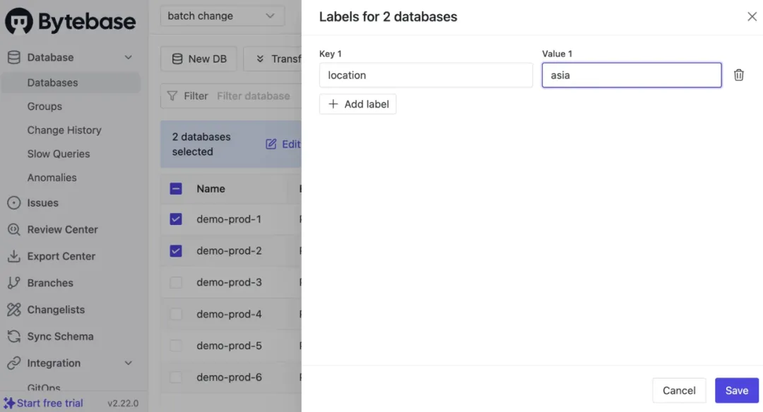 用 Bytebase 实现批量、多环境、多租户数据库的丝滑变更 - 知乎