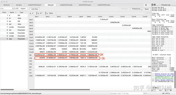 GAMS编写CGE模型代码第三篇：一个简单的静态单区域CGE模型代码编写 - 知乎