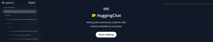 HuggingChat来了-各种Chat这么火Huggingface终于也忍不住了 - 知乎