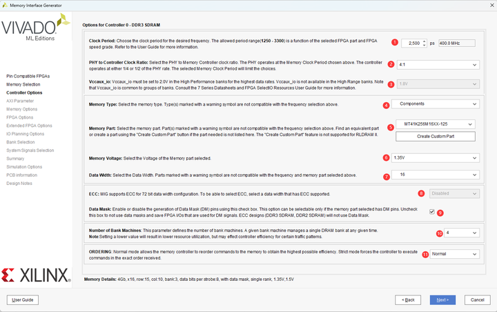 详细讲解Xilinx DDR3 的MIG IP生成步骤及参数含义 - 知乎