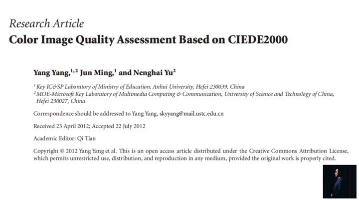基于CIEDE2000的彩色图像质量评估 - 知乎