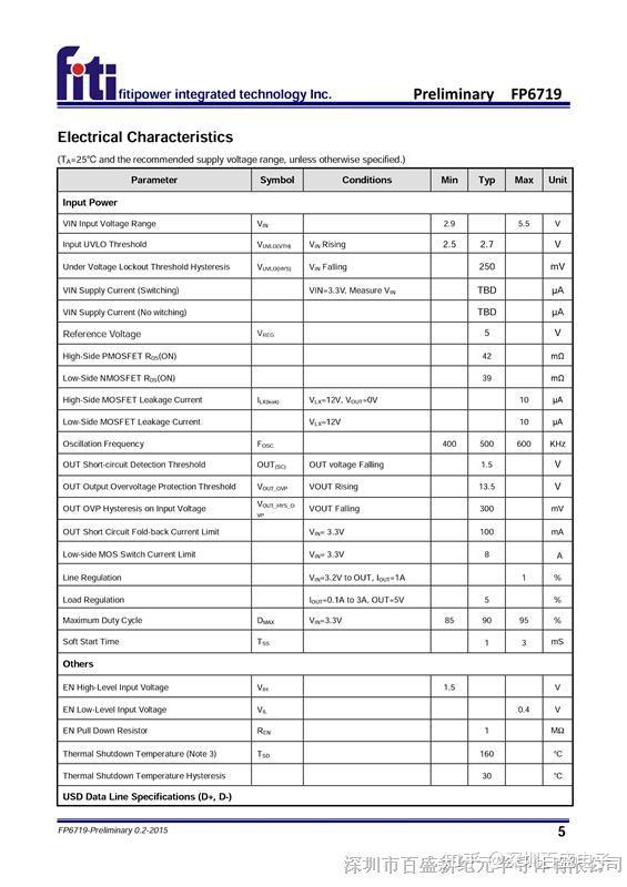 FP6719移动电源快充识别升压二合一 - 知乎