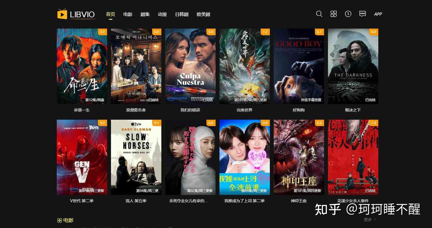 LIBVIO官网入口 - 免费高清影视在线观看|网页版|电脑版 - 知乎