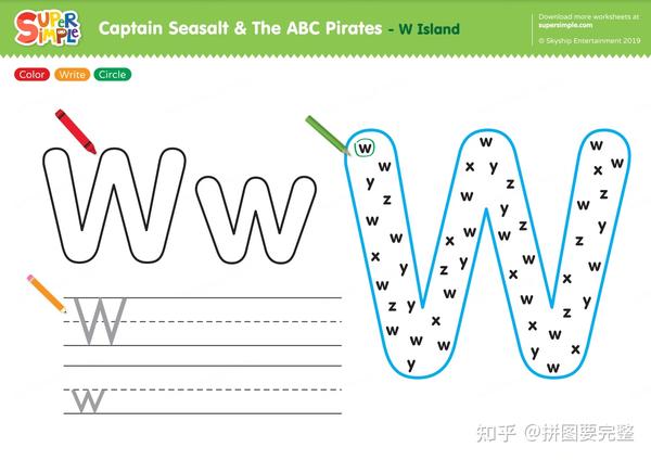 儿童英语学习-Super Simple Song的字母表素材下载 - 知乎