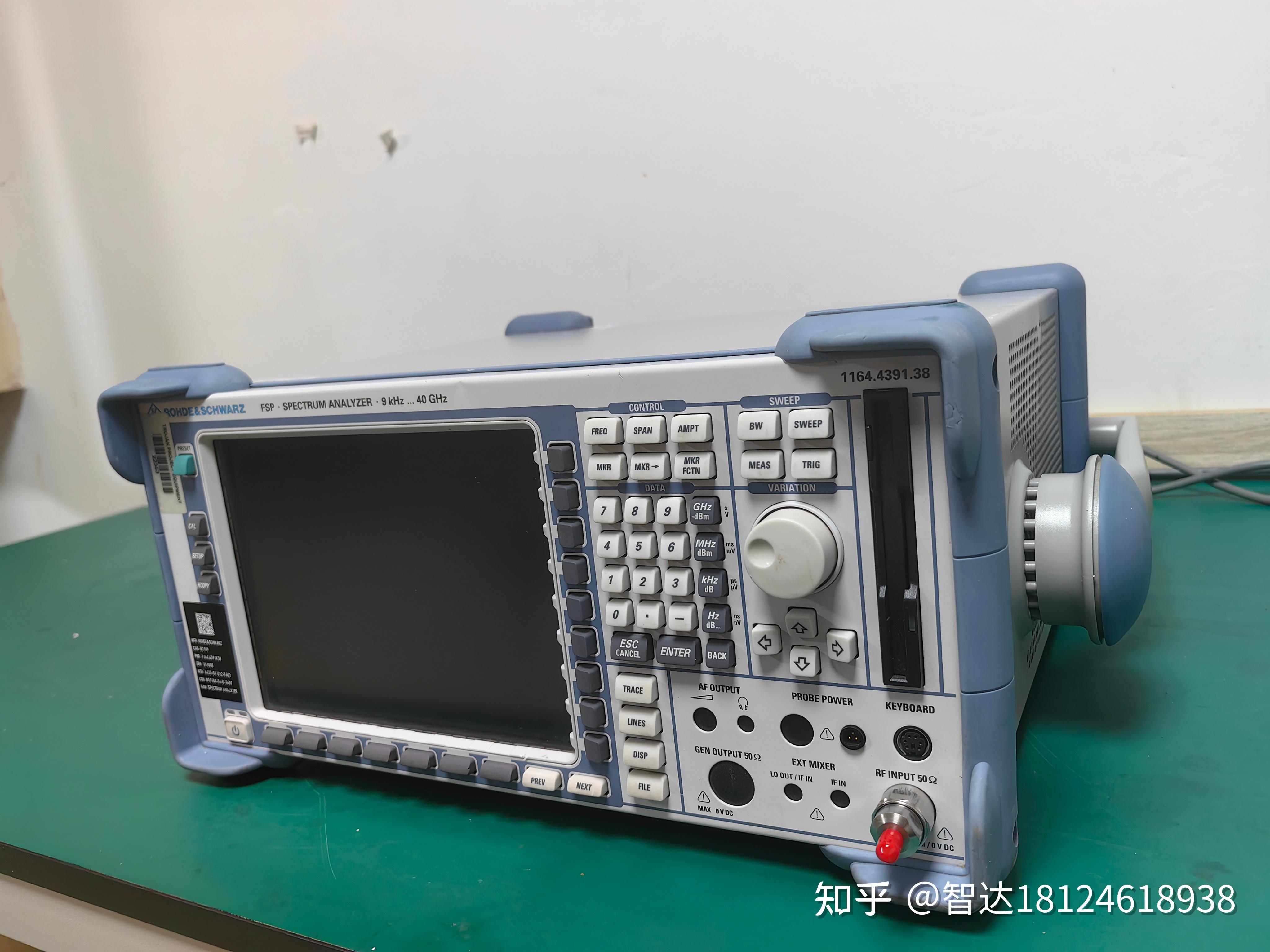 罗德与施瓦茨FSP40频谱分析仪 - 知乎