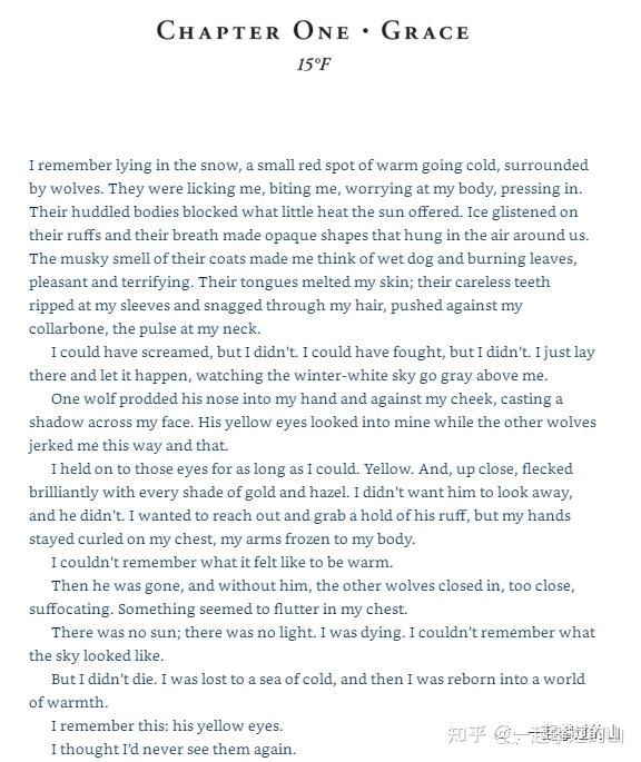 Wolves of Mercy Falls Series 1-4 - Maggie Stiefvater 有声书音频+电子书 - 知乎