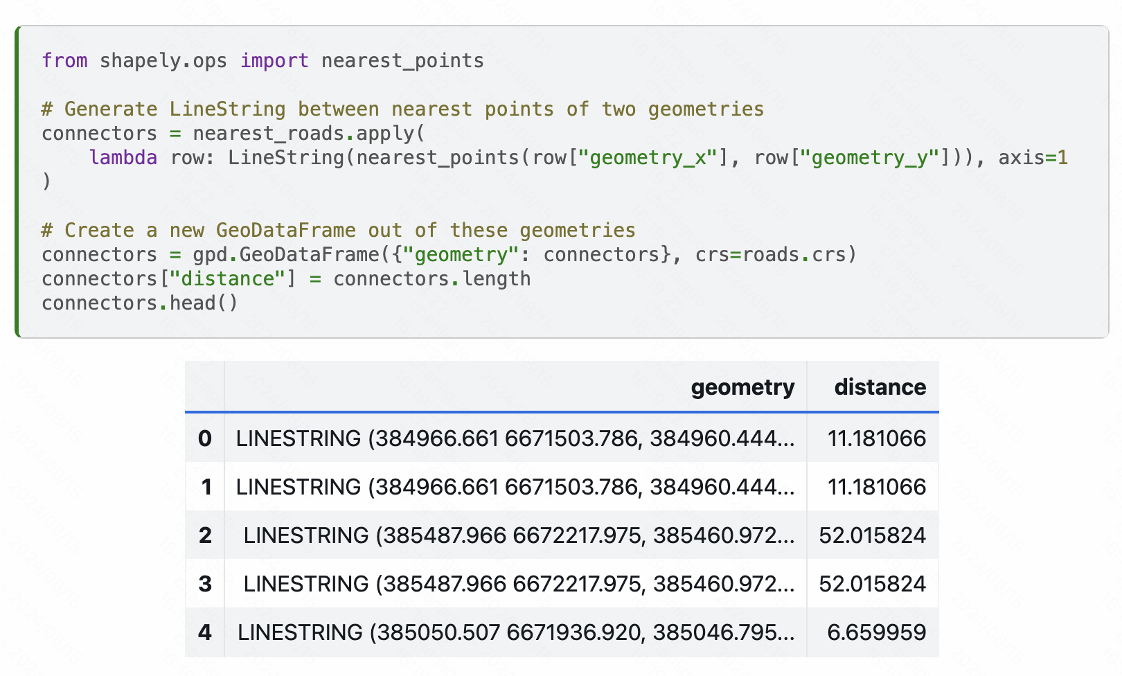 Python GIS 6.8 最近邻分析 - 知乎