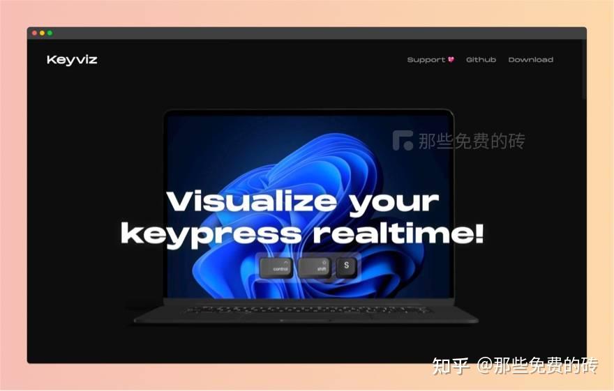 Keyviz 2.0 - 免费开源、小巧丝滑的鼠标 / 键盘实时高亮显示的小软件，新版本跨平台支持 Windows / Mac / Linux 系统 - 知乎