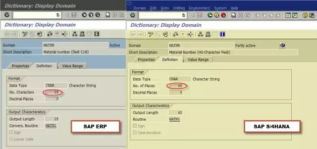 物料编码长度扩展 | 遨云君聊SAP S/4HANA - 知乎