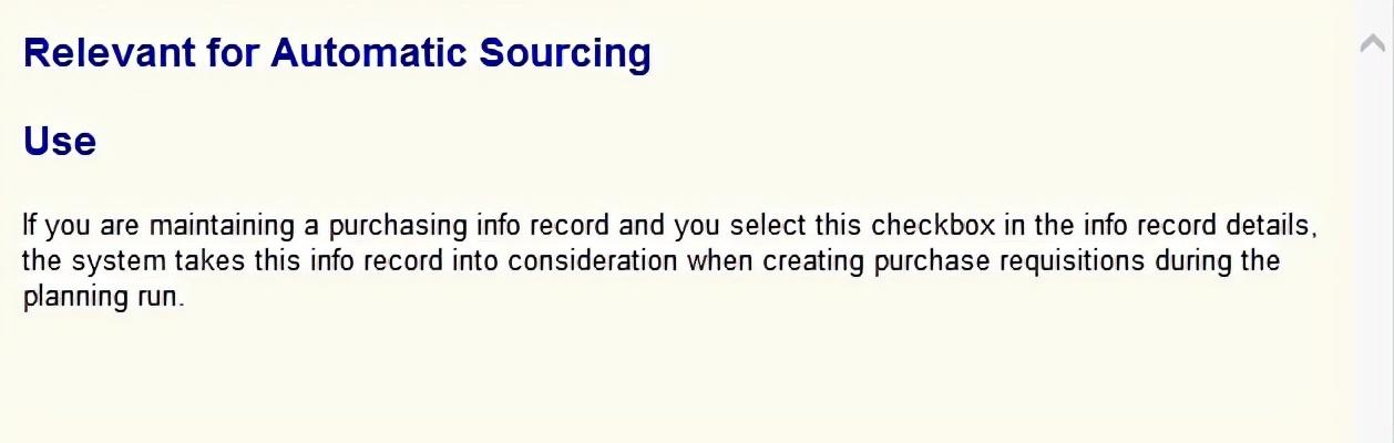 SAP MM 采购信息记录里的Automatic Sourcing - 知乎