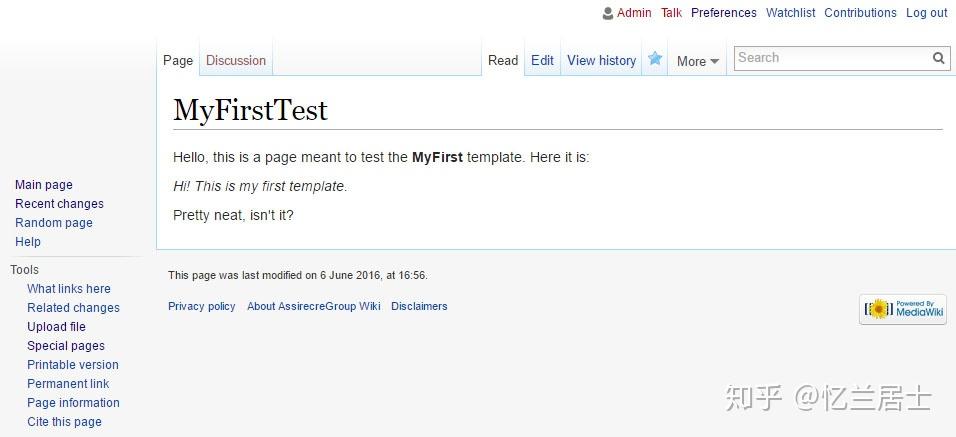 如何将维基百科（Wikipedia）中的模板导入到自己的 MediaWiki 中 - 知乎
