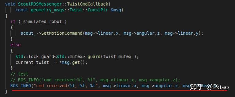 松灵机器人Scout mini 编写Ros程序控制（二） - 知乎