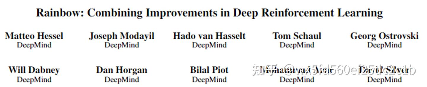 DQN算法及其改进（rainbow：double DQN、dueling DQN 、PER、Multi-step bootstrap ...