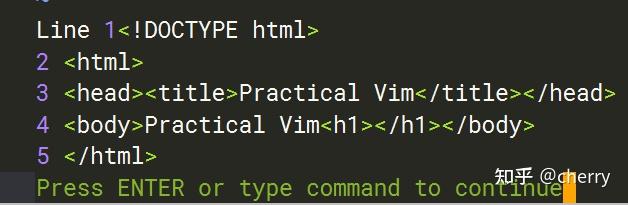 《Practical Vim》-- 07 vim中的模式（四）命令行模式 - 知乎