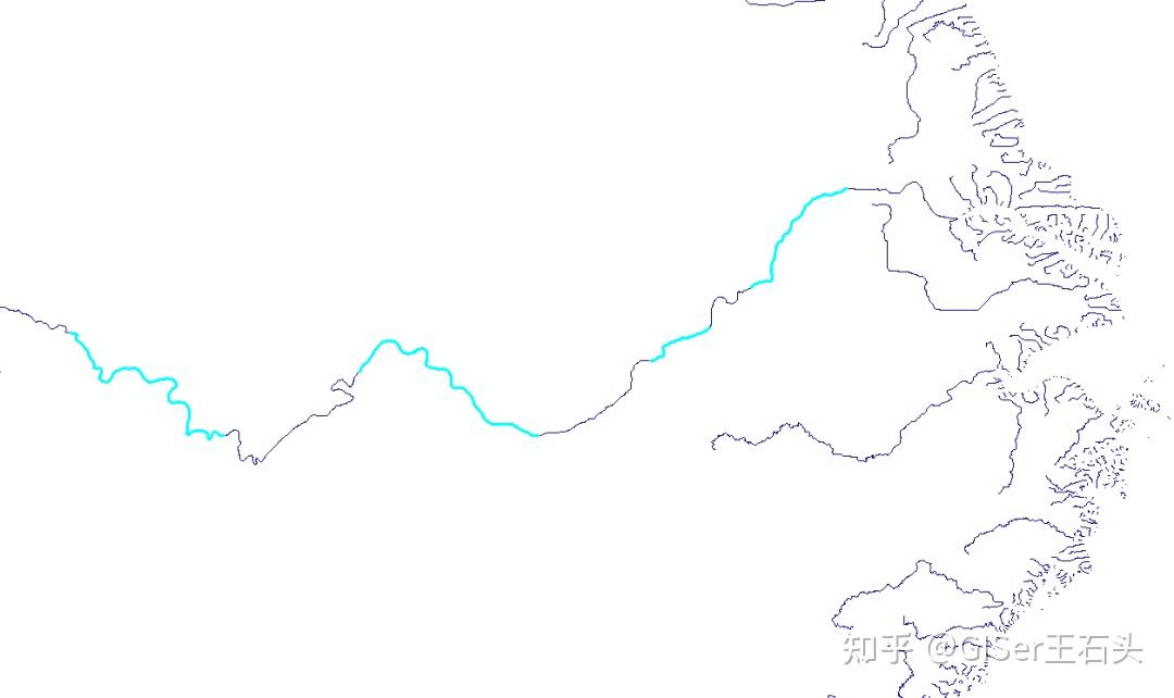 续前篇：如何用HydroRIVERS河网数据提取长度大于80km的一级河流 - 知乎