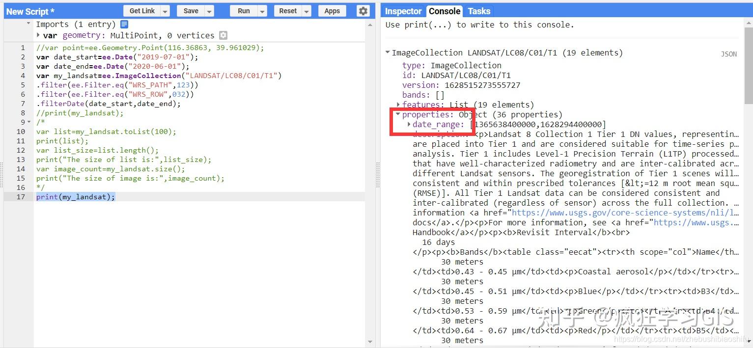 Google Earth Engine谷歌地球引擎ee.ImageCollection格式多张栅格图像数据基本处理与操作 - 知乎