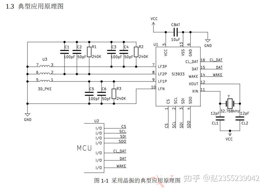 Si3933完美pin对pin兼容AS3933及GC3933 - 知乎