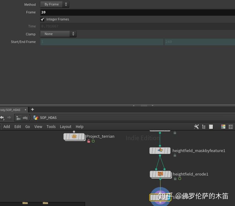 从零开始的Houdini PDG教程（二） 地形工具 - 知乎