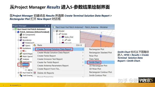 HFSS19 官方案例教程W04贴片天线 - 知乎