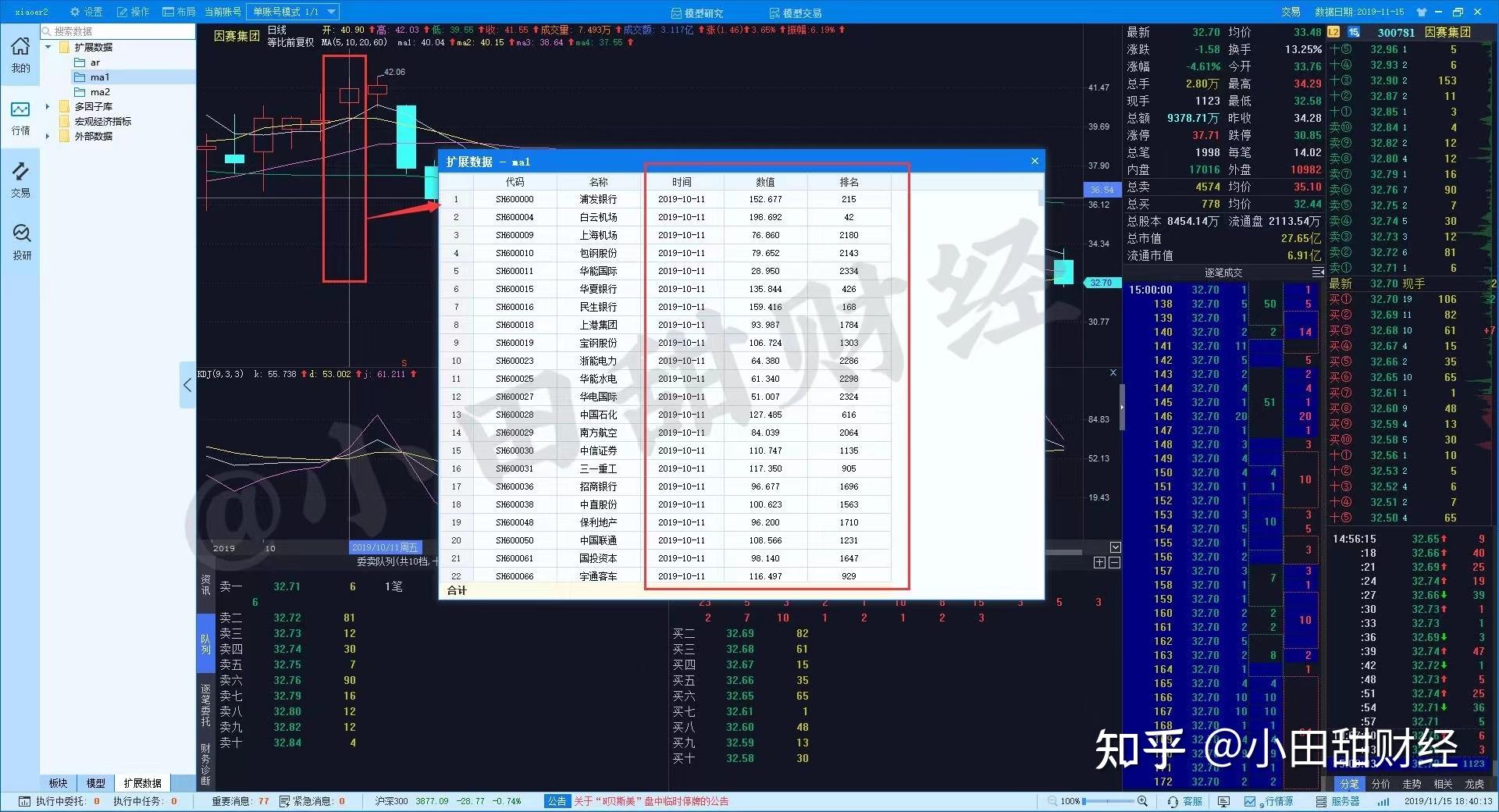 迅投【QMT】“管理面板”之“扩展数据” - 知乎