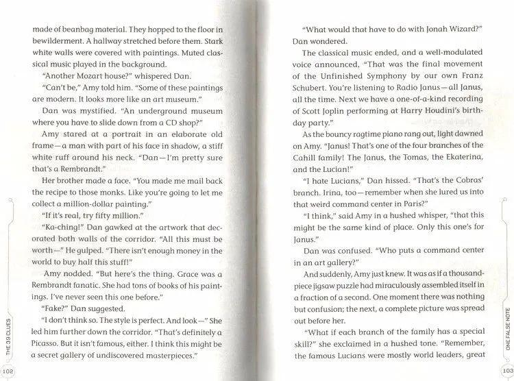 原版阅读//《The 39 Clues》39条线索 - 知乎