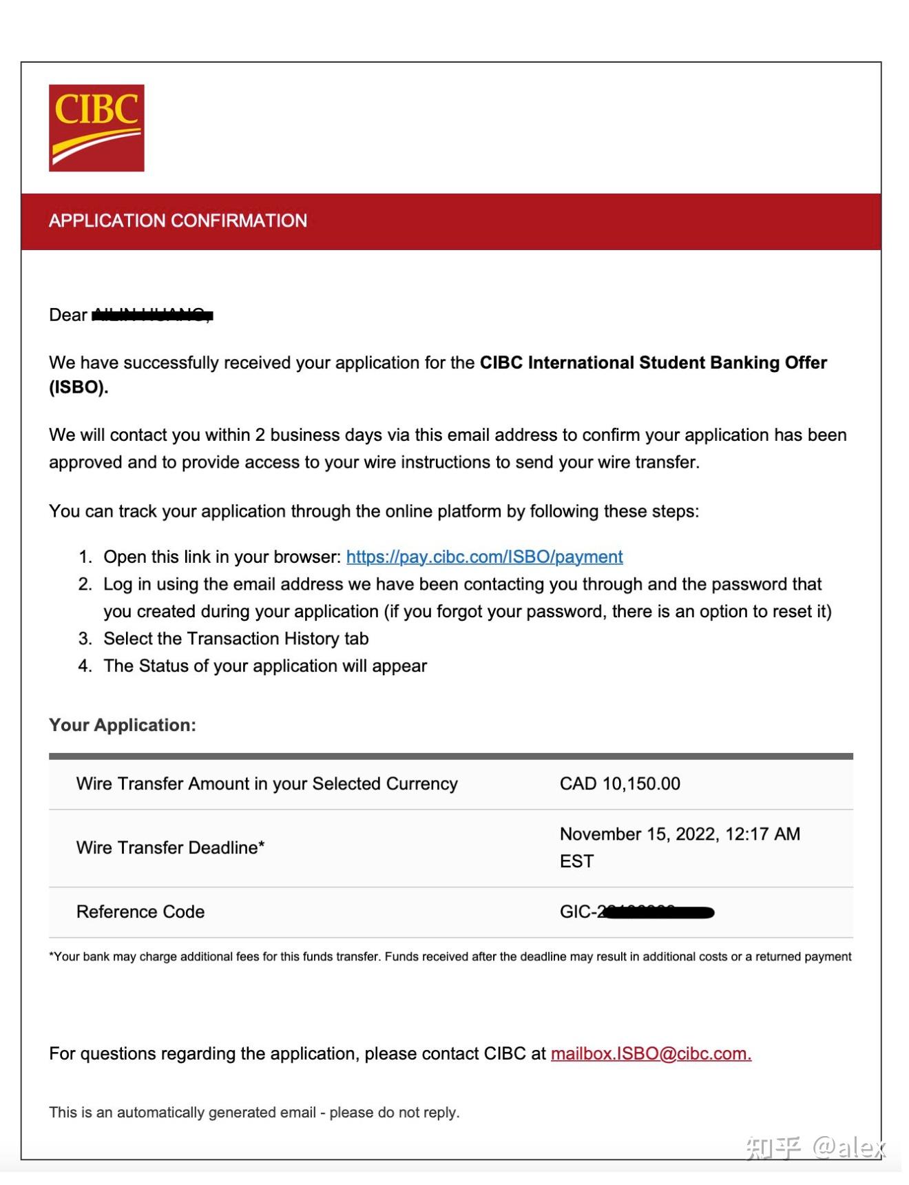 （避坑）加拿大学签GIC申请流程分享（2024年2月29日更新，CIBC银行GIC申请流程.GIC金额已经要求提升到最少20635加币） - 知乎