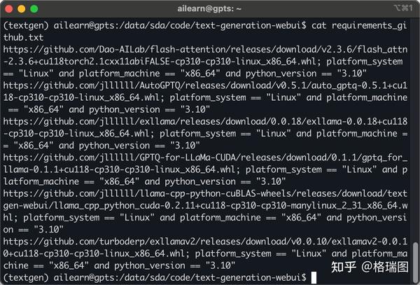 GPTs-0016-知识库-12-text-generation-webui 部署 - 知乎