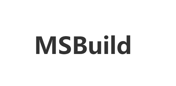 MSBuild - 知乎