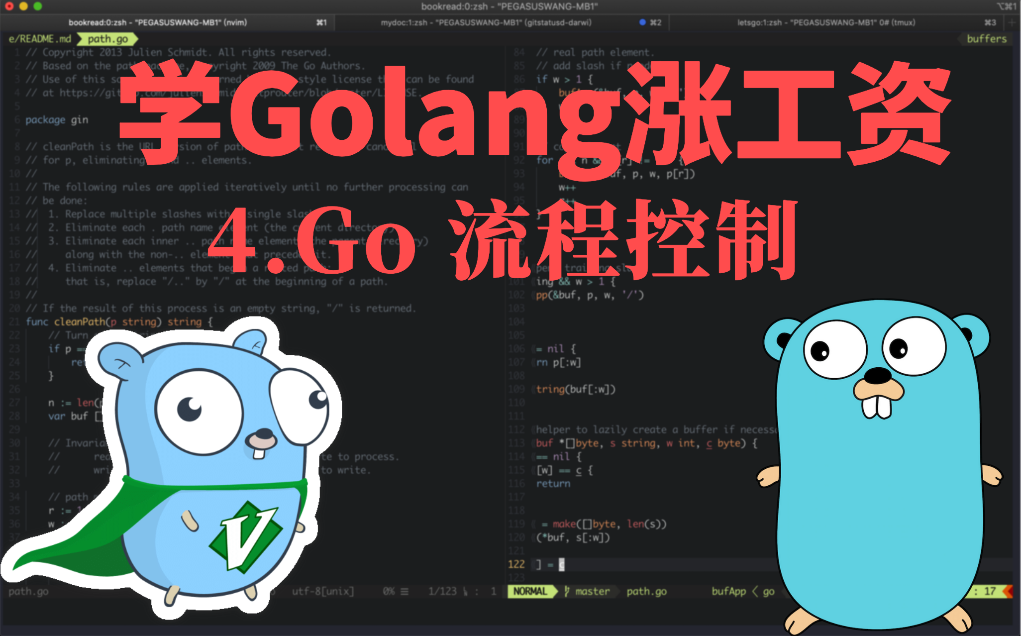 学 Golang 涨工资系列，go 流程控制[视频] 知乎