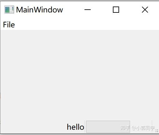Qt教程20-QStatusBar - 知乎