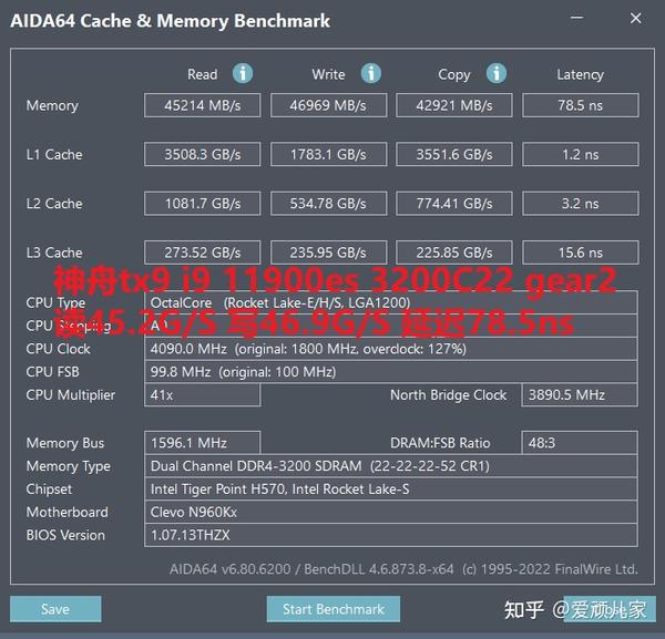笔记本DDR4超频低时序内存的简单测试 - 知乎