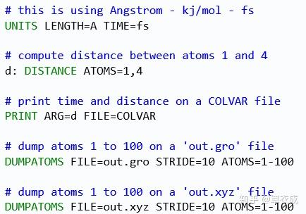 PLUMED学习 - 知乎