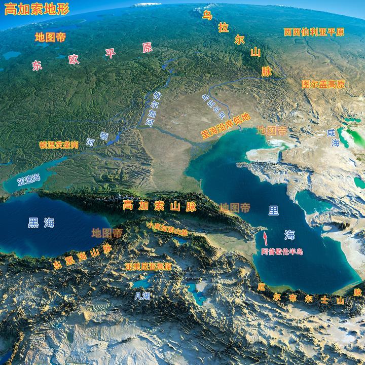 亚洲-高加索三国（高加索山脉在哪？为何是个火药桶） - 知乎