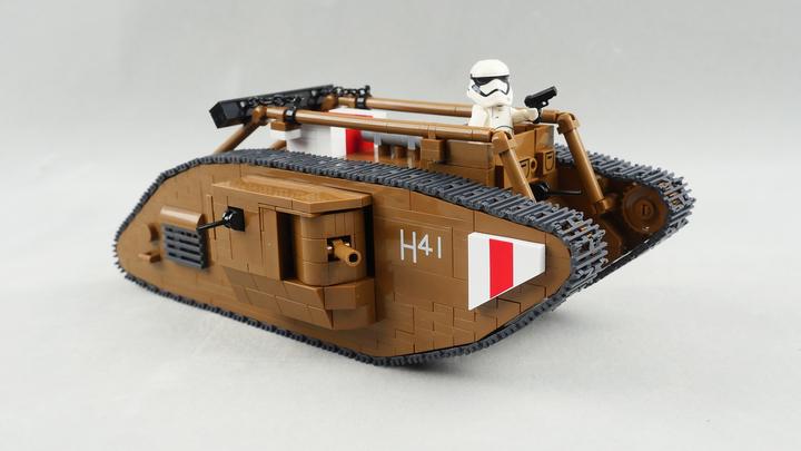 战地1中的钢铁巨兽，由积木方式呈现：Cobi Mark V重型坦克简测 - 知乎