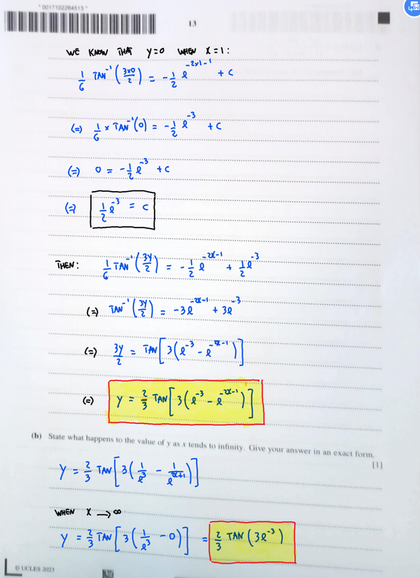 独家！A-Level数学P1、P3真题解析，文末附备考秘籍！ - 知乎