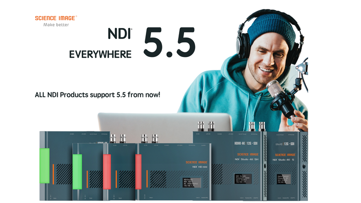 Science Image科思图全系列NDI编解码器已支持NDI 5.5功能 - 知乎