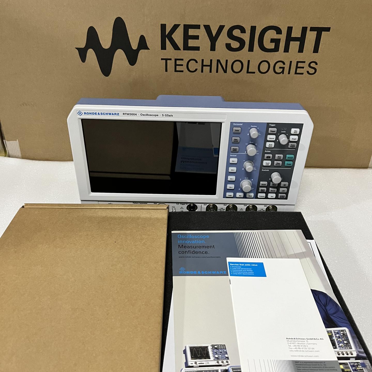 罗德与施瓦茨RTM3004示波器100M-1G带宽示波器 - 知乎