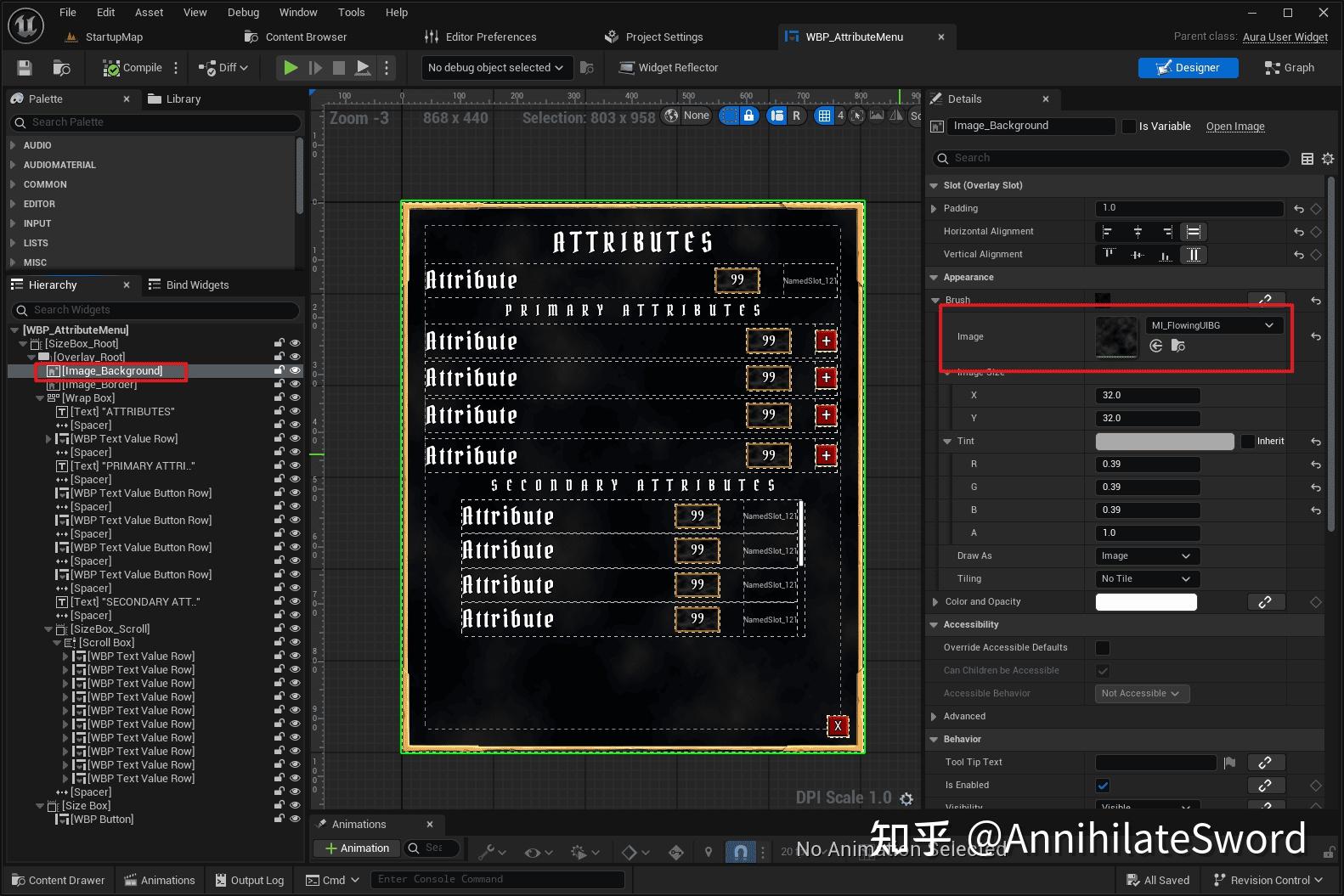 【UE5】GAS Aura 外功（第四卷）Attribute Menu+标签和资源管理类 - 知乎