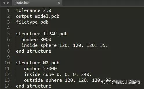 LAMMPS复杂体系分子模拟packmol、moltemplate建模方法 - 知乎