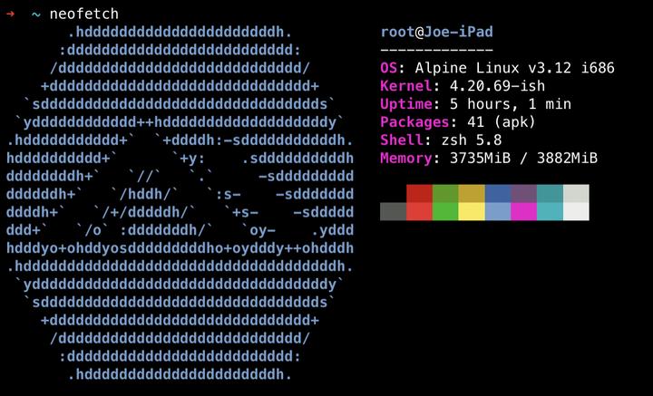 iSH，iPad/iPhone移动开发终端使用教程3（如何安装Linux，App Store版） - 知乎