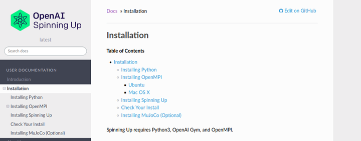 OpenAI Spinning Up 教程环境安装详解（包括mujoco-py + gym） - 知乎